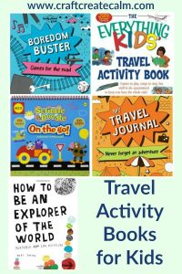 Travel Activity Books for Kids-CraftCreateCalm