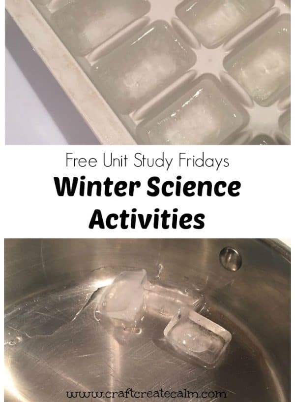 Winter Science Seasonal Changes in Matter