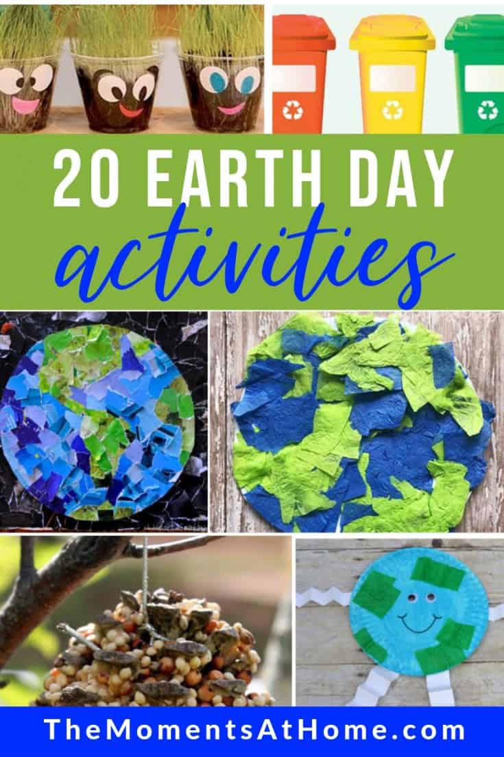 Super Fun Earth Day Crafts & Hands On Activities For Kids