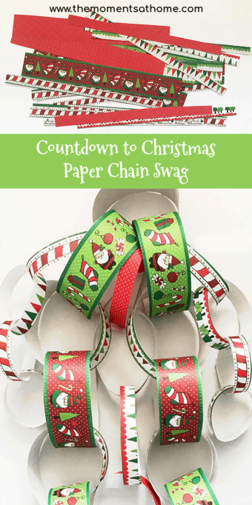 Countdown to Christmas Paper Chain Craft